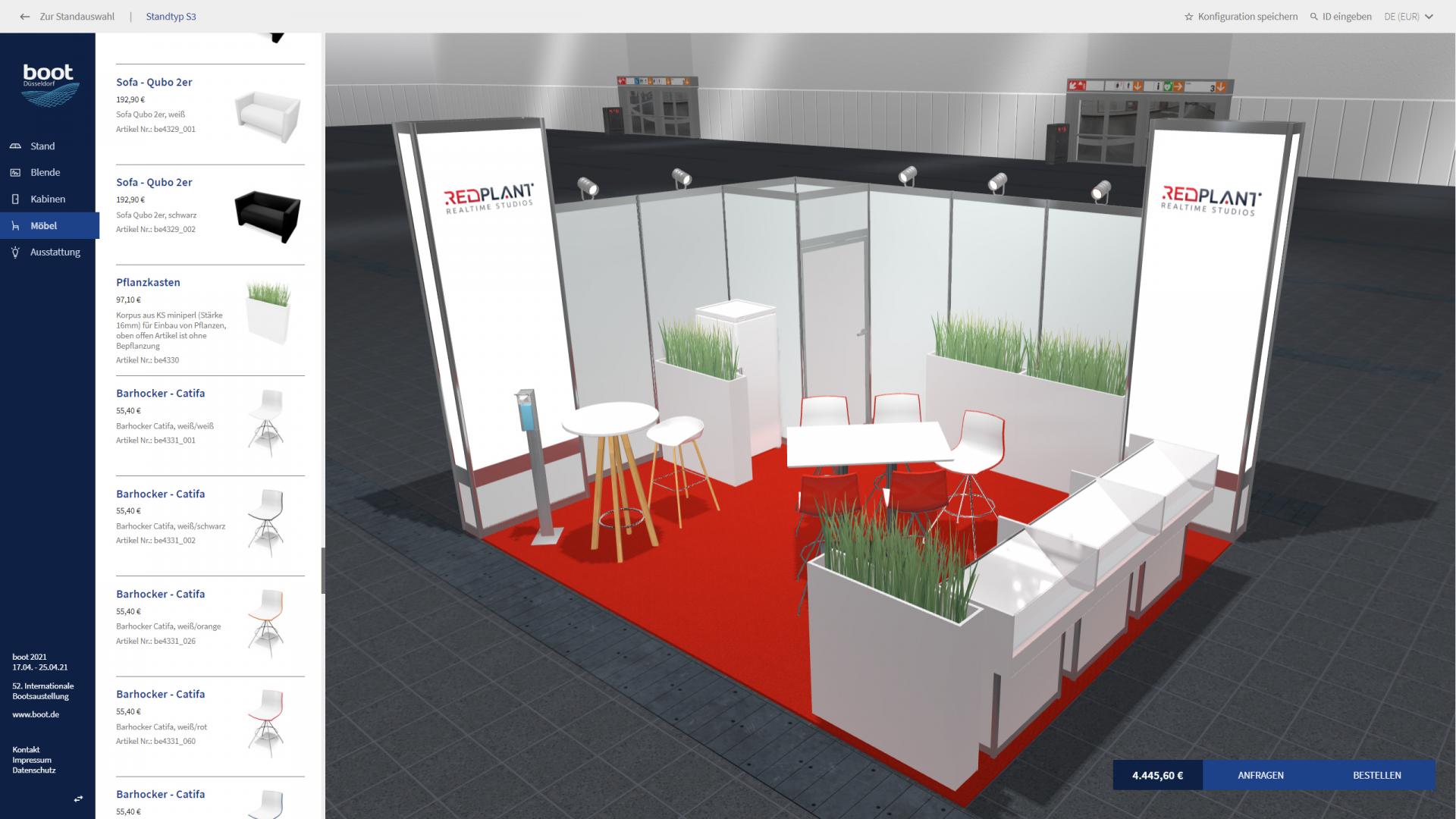 Messe Düsseldorf [redPlant Realtime Studio]