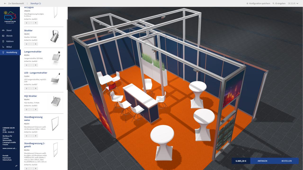Messe Düsseldorf [redPlant Realtime Studio]