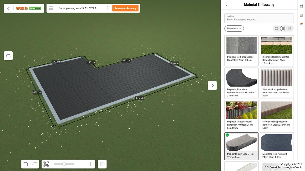 OBI 3D Terrassenplaner [redPlant Realtime Studio]