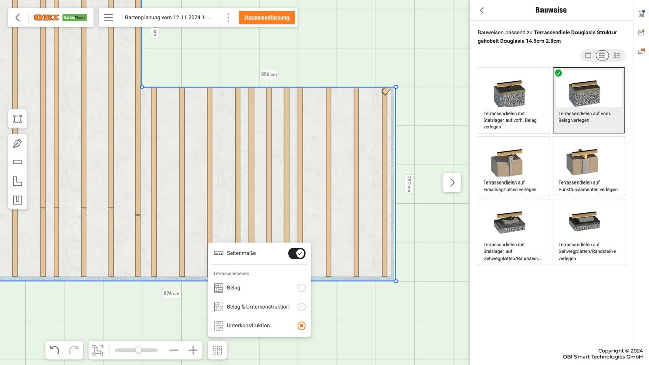 OBI 3D Terrassenplaner [redPlant Realtime Studio]